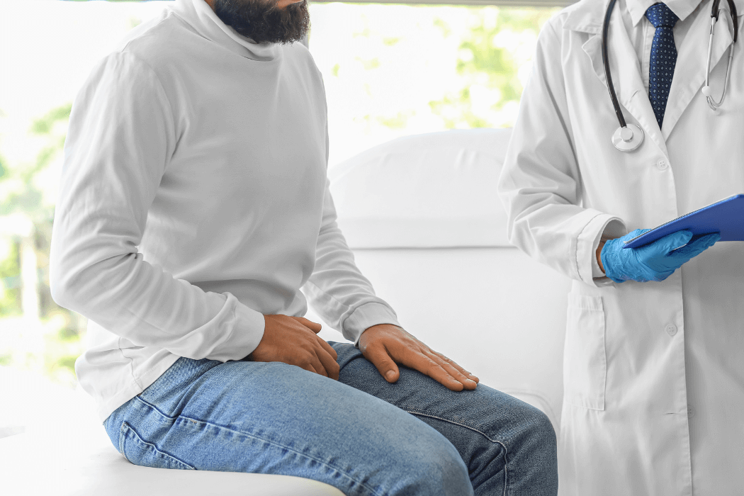 Discharge from your penis? Here's why.